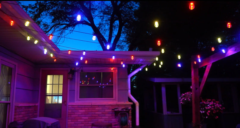 Novostella Outdoor String Light, Permanent Outdoor Holiday Lights